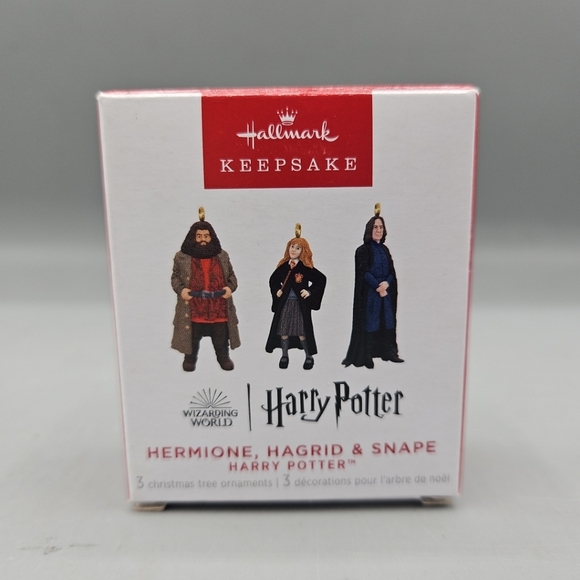 Hallmark | Holiday | Hallmark Harry Potter Hermione Hagrid Snape ...